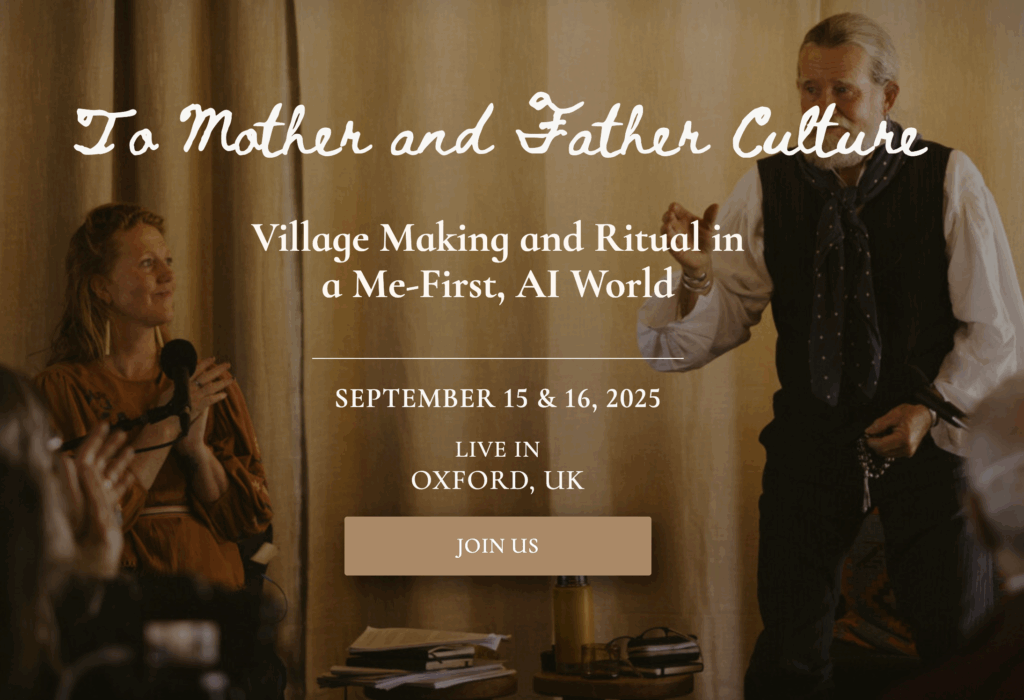 To Mother and Father Culture LIVE in Oxford | Stephen Jenkinson and ...